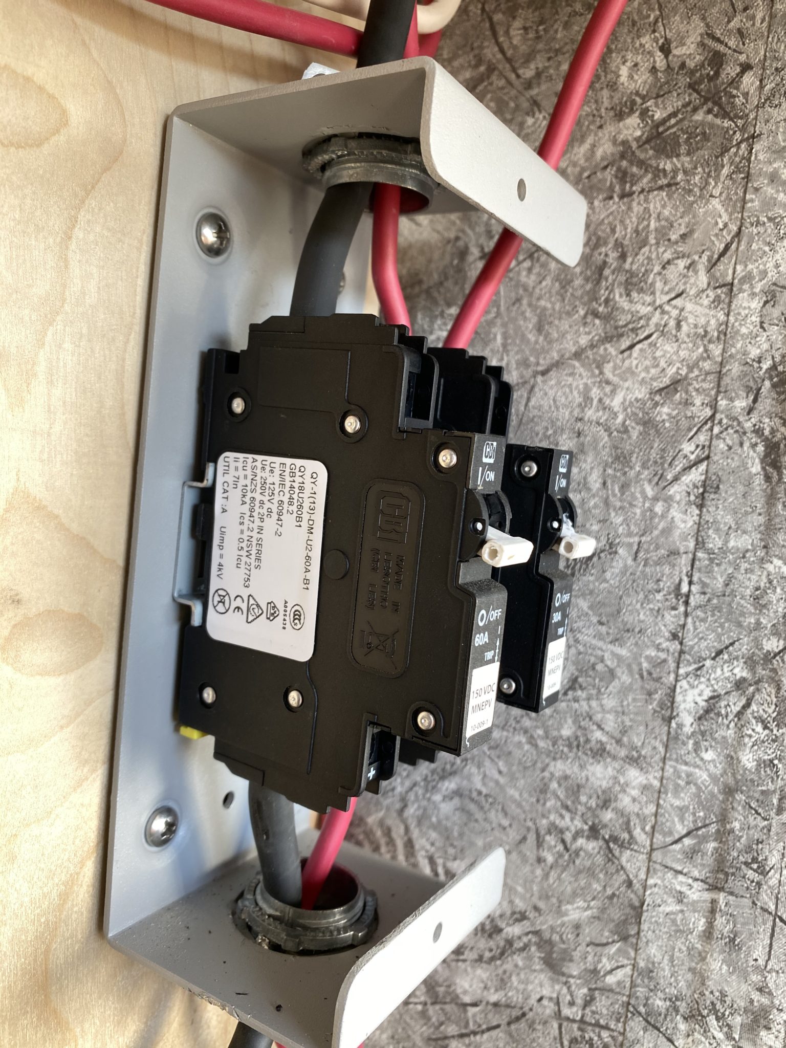 Where to Mount the Solar Charge Controller and Circuit Breakers? - The ...