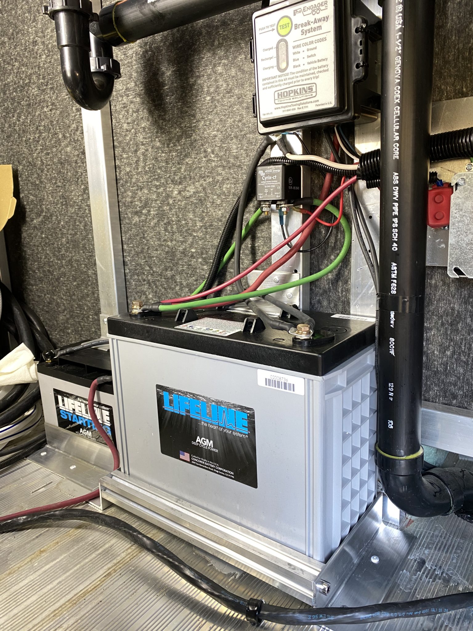 700 Watt Solar, Lifeline batteries 20' ATC w/Onan - The BoonDoctor